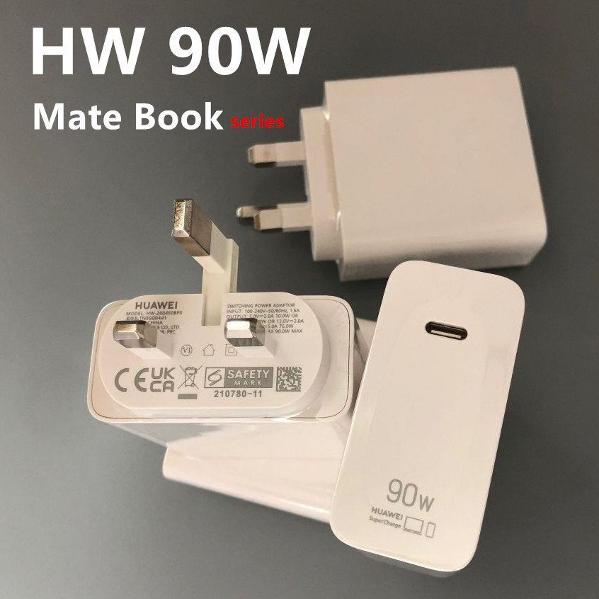 For Huawei 90W Charger MateBook D15/14/13/X S Laptop Fast Charging Plug ...
