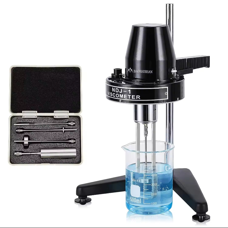 NDJ-1 Liquid Viscosity Tester Lab Brookfield Rotary Viscometer NDJ1 ...
