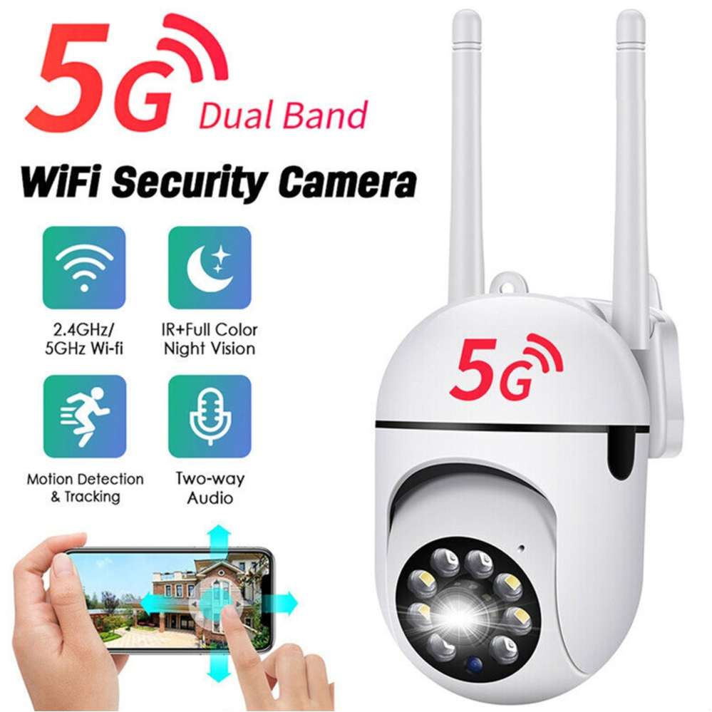 2.4G /5G CCTV Outdoor Wireless Home 1080P Camera CCTV Wifi 360 Degrees ...