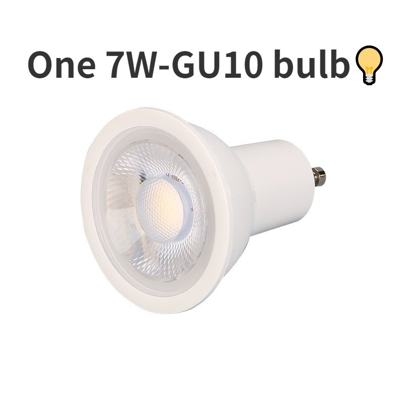Without Light Bulb Recessed Gypsum Downlight Ceiling Lamp GU10 LED Anti ...