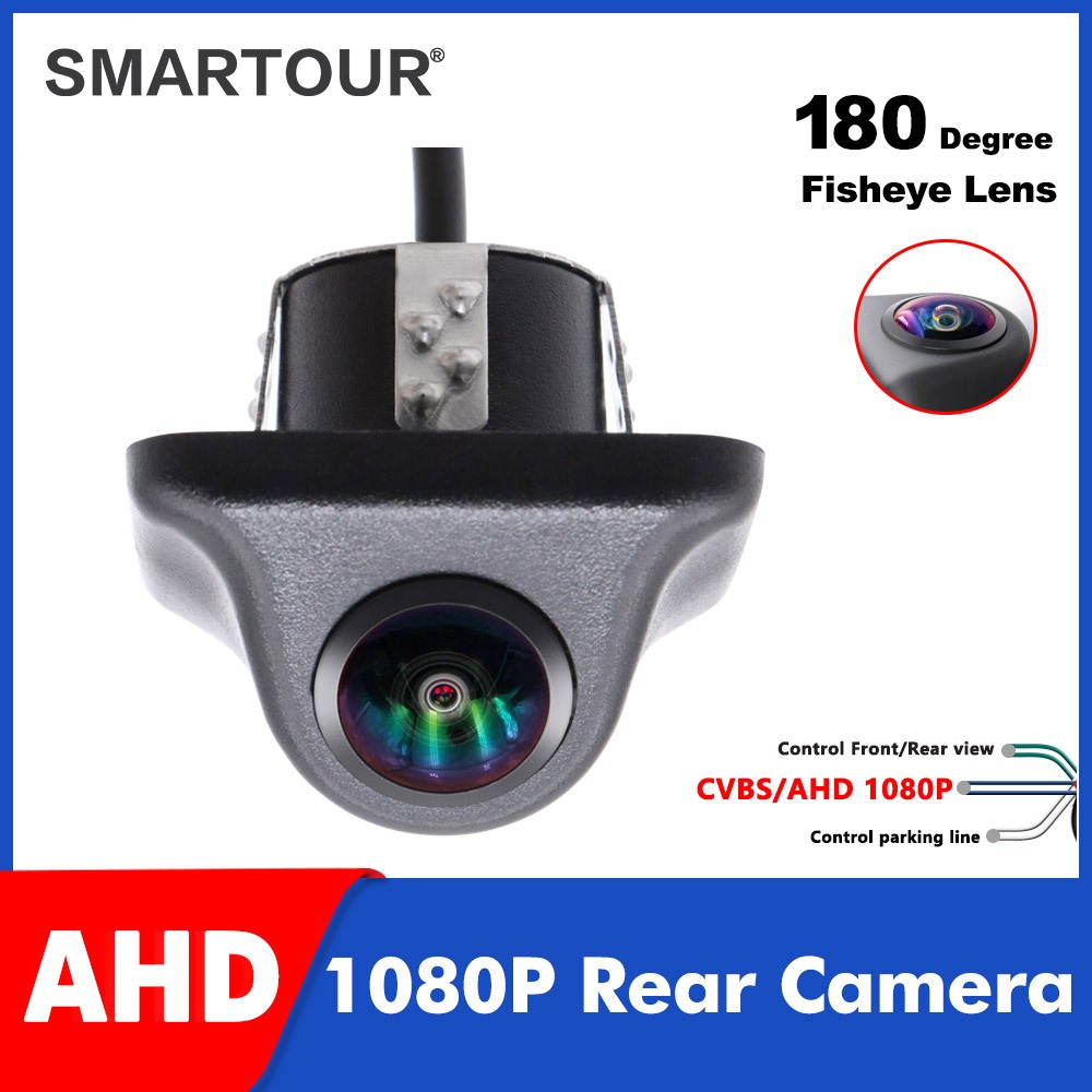 Smartour 4K AHD 1920x1080P Car Vehicle HD AHD Reverse Camera 180 Degree ...