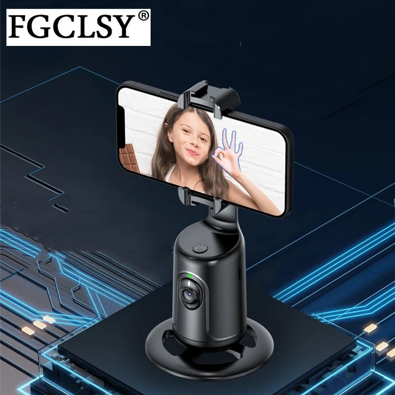 NEW P01 Pro 360 Rotation Gimbal Stabilizer AI Following Face Tracking Desktop Gimbal PTZ ...