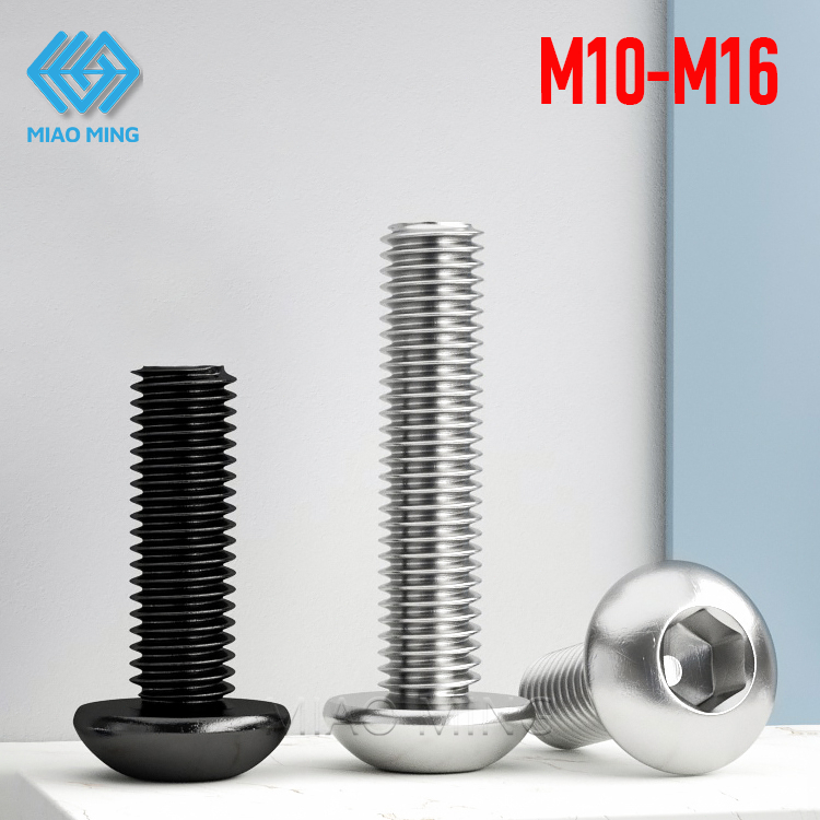 M10 M12 M16 Bolt and nut allen button alenkey screw stainless steel 304 ...