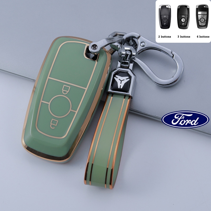 Ford 2/3/4 Buttons TUP Car Key Cover Case Compatible With Ford RAPTOR F ...