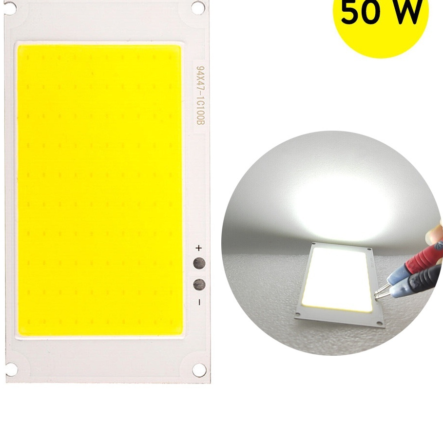 3V 3.7V Ultra Bright 8W/50W DC LED COB Strip Lamp Lights Chip On Board ...