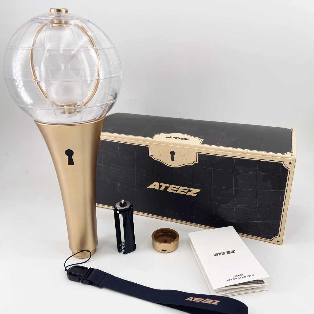 Kpop Ateezed Lightstick Ver.2 Korea Light Stick Globe Hand Lamp Concert ...