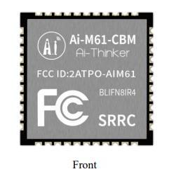 Ai-M61-CBM, Ai-Thinker Wi-Fi 6+BLE5.3 module, support AES/SHA/PKA/TRNG | Shopee Malaysia