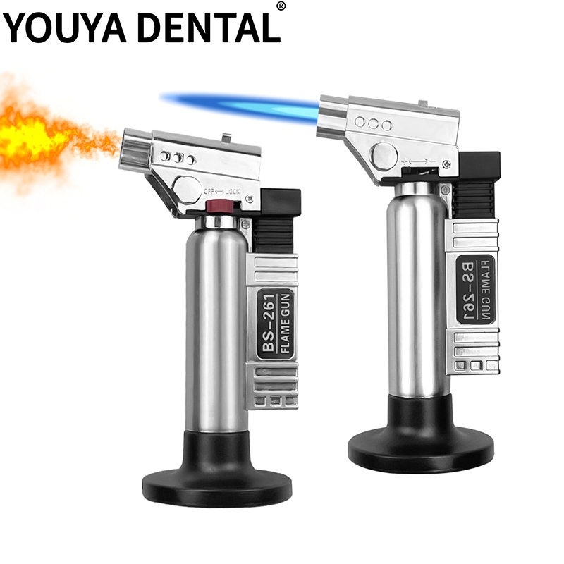 (READY STOCK)Windproof Spray Gun Jet Flame Lighter Dental Flame Gun ...