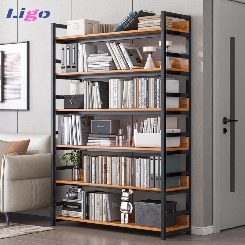 Ligo Shelves multi-layer storage racks shelves home bookshelf floor ...