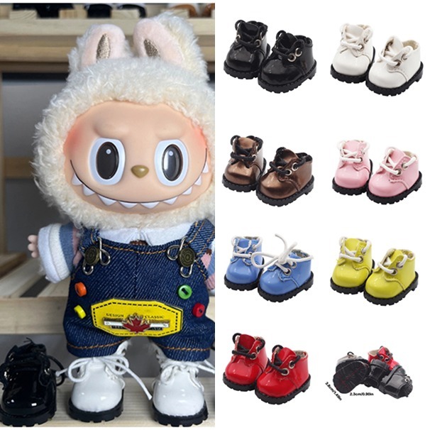 Labubu Macaron popmart labubu Accessories labubu shoes leather shoes ...