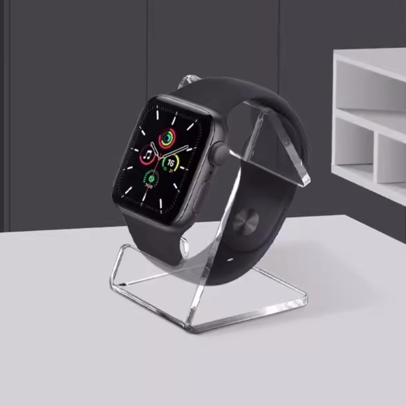 Clear Watch Display Storage Box Transparent Acrylic Bracelet Watch ...