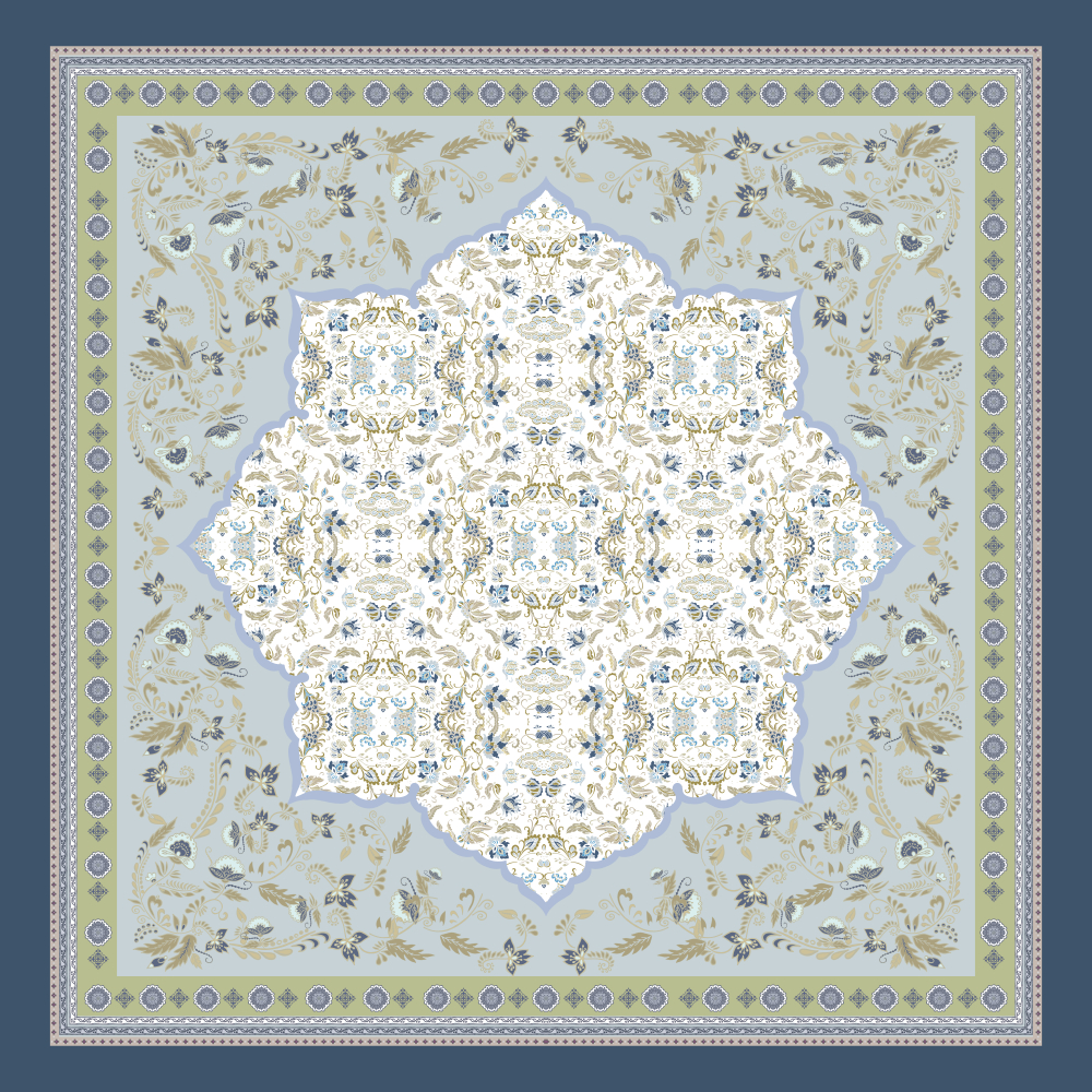 NEW COLLECTION TUDUNG BAWAL PRINTED Bawal Corak Series New Design ...