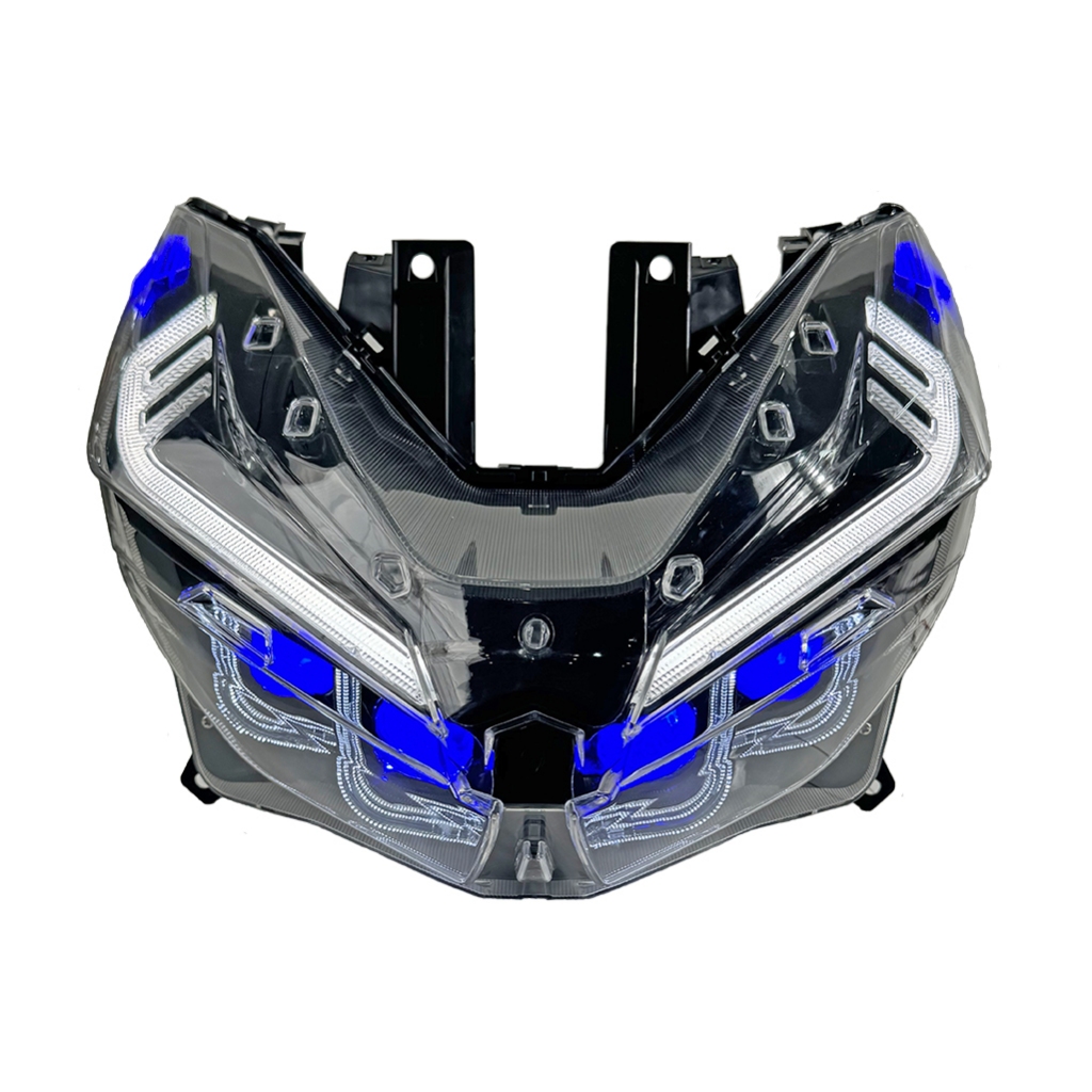 AYOTO VARIO NEW 125/150 LED headlamp Headlight assembly with RGB ...