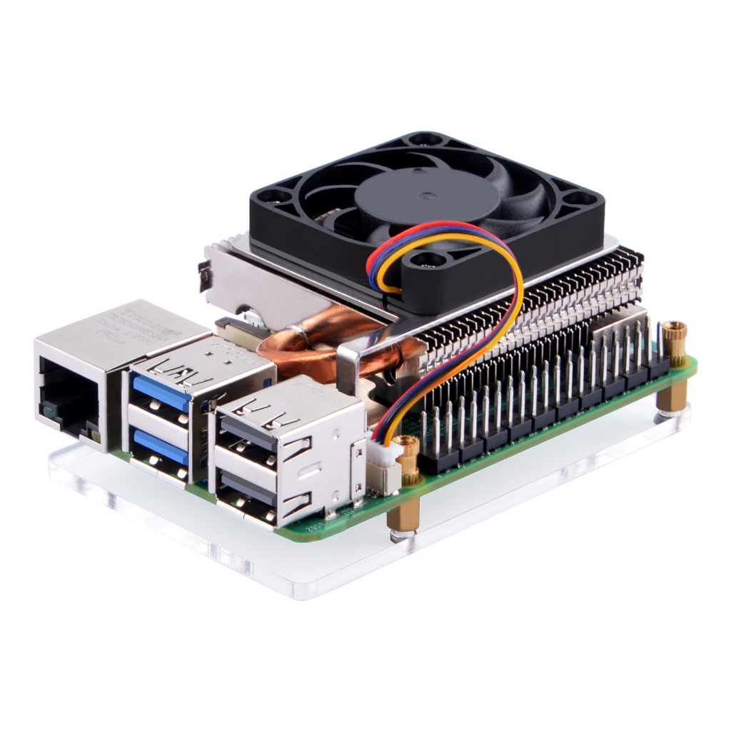 52Pi Ultra Thin ICE Tower Cooler for Raspberry Pi 5 | Shopee Malaysia