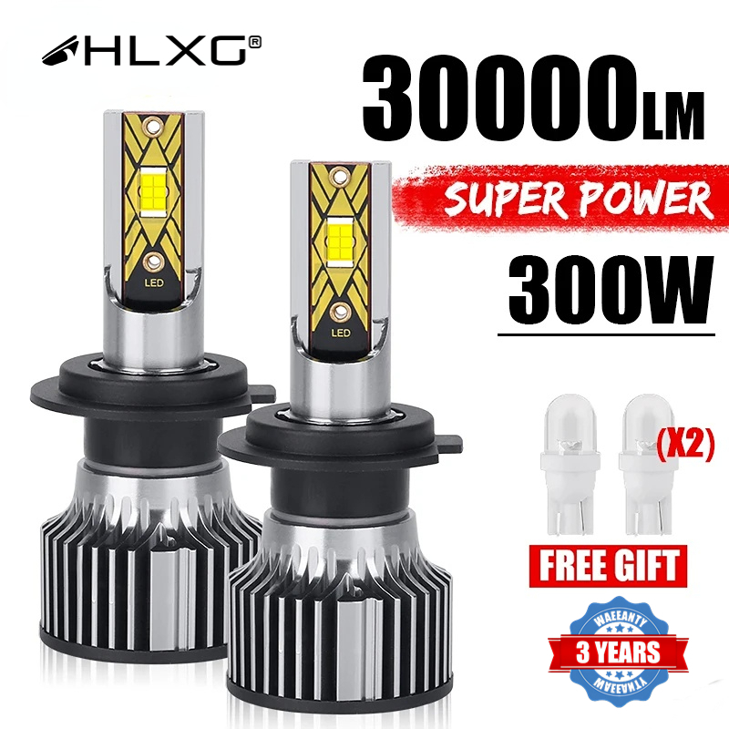 H3 H7 H4 H11 LED K5C Canbus Car Headlight Bulbs H1 HB3 9005 H8 HB4 9006 H9 9012 HIR2 880 Fog ...
