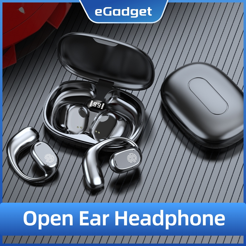 Open Ear Earphone Bluetooth Headphone with mic Bone Connection Gaming ...