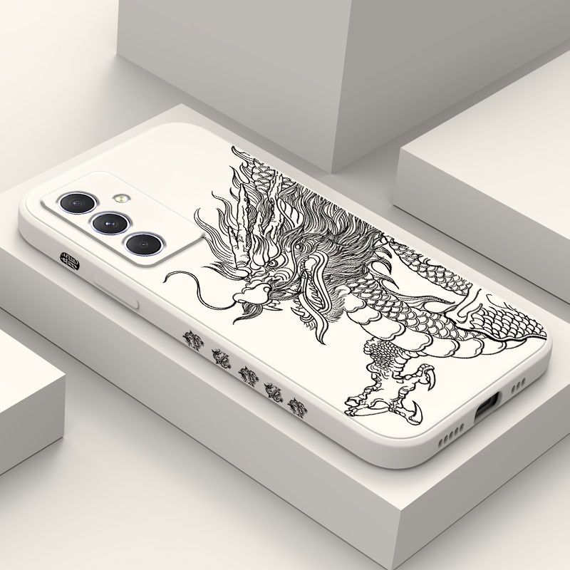 Sketchd Ragon Phone Case For Samsung Galaxy A54 A34 A24 A14 A04 A04S A04E A73 A53 A33 A23 A13 ...