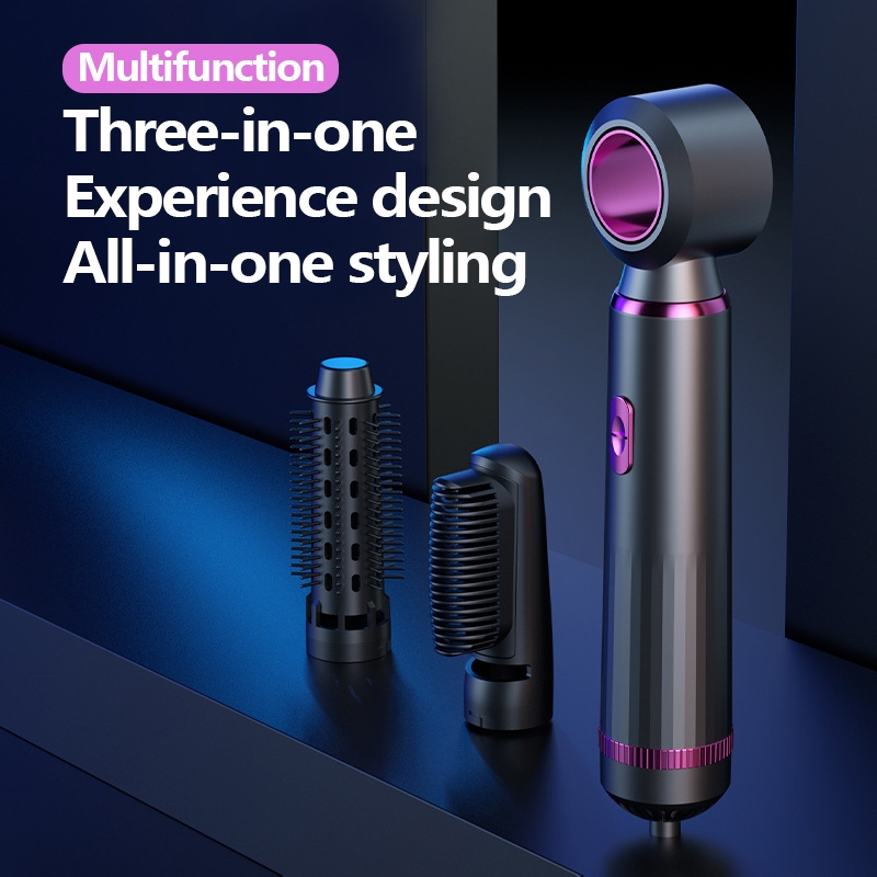 Hair Dryer Straight Hair Comb Electric Curling Rod Hot Air Blowing And ...