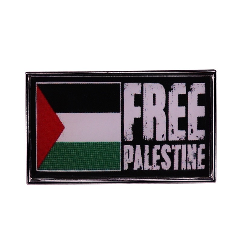 "Free Palestine" Brooch, Palestinian Flag Emblem | Shopee Malaysia