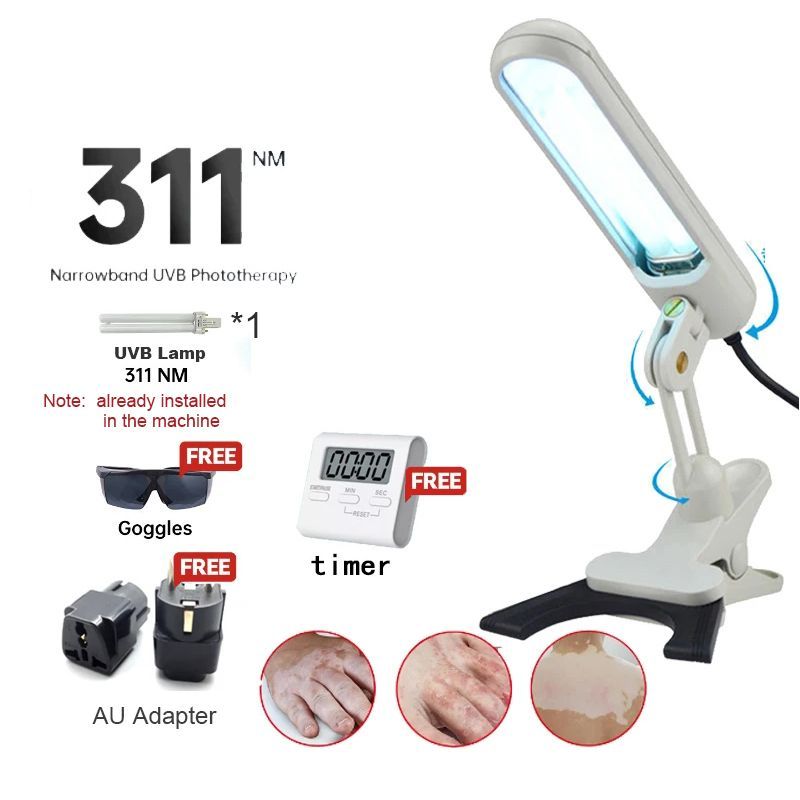 311nm Uvb Phototherapy Narrow Uv Phototherapy Lamp Uvb Light Therapy Psoriasis For Vitiligo ...