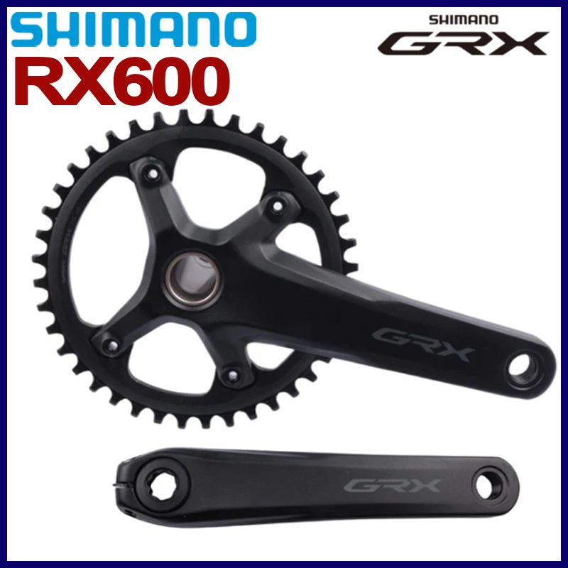 Shimano GRX RX600 1x11 Speed Crankset 40T Chainring For Road Bike ...