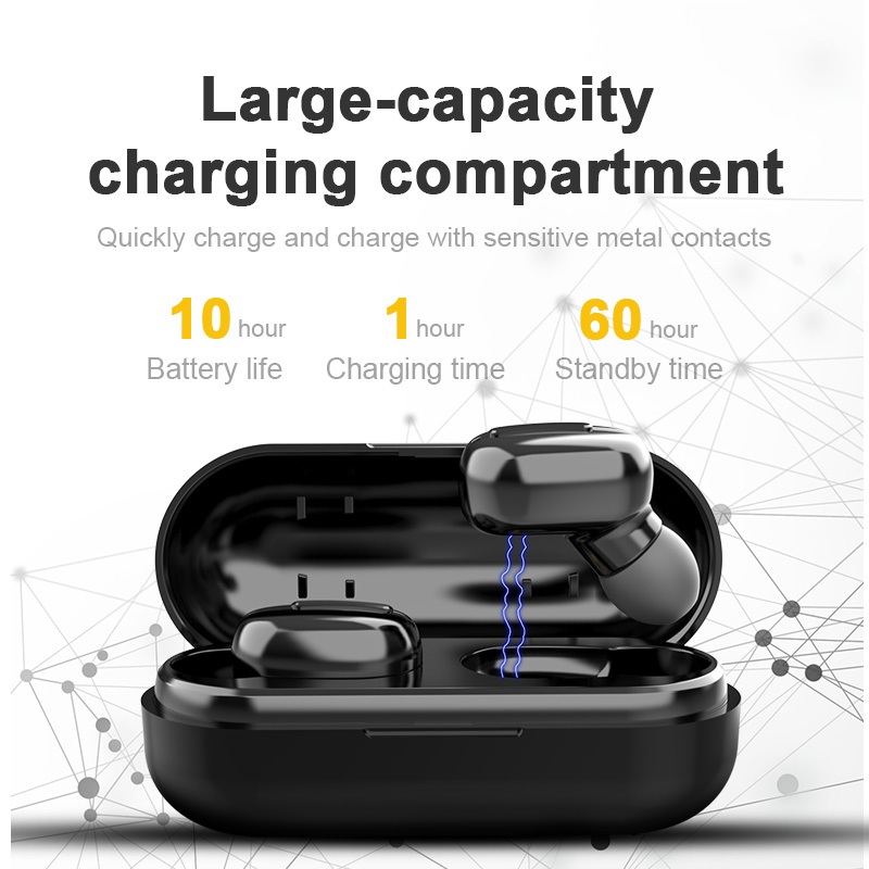 Bluetooth Earphone Wireless Airpods for Android IOS Earpods Bluetooth ...