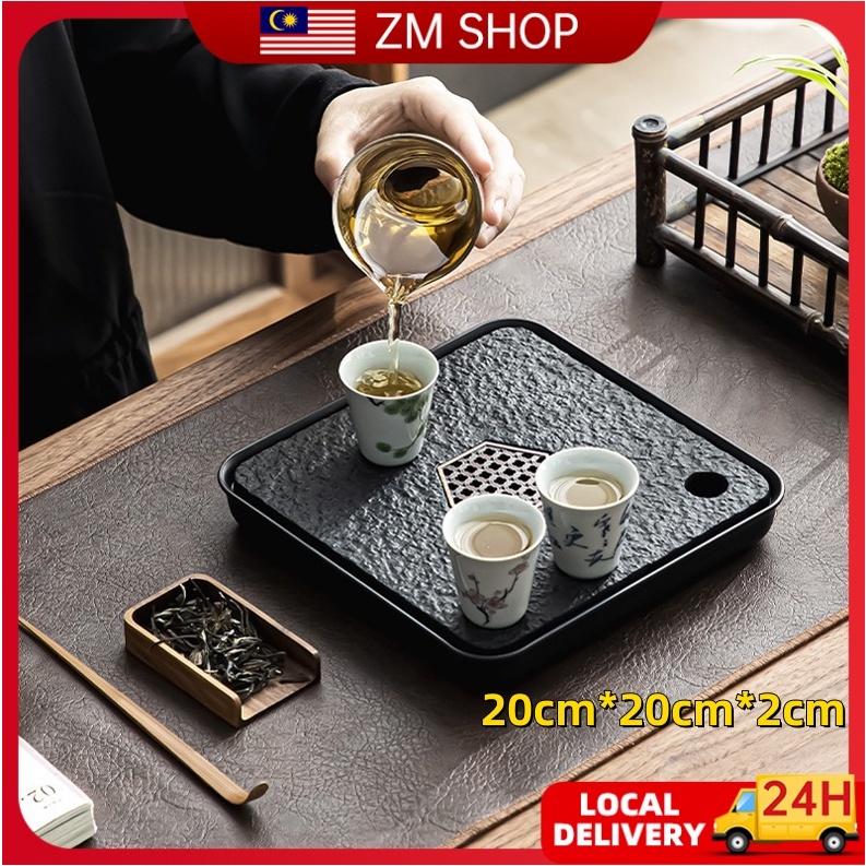 🔥Ship Locally🔥Chinese Tray Tea Tray Chinese Tea Set 茶盘 Water Storage ...