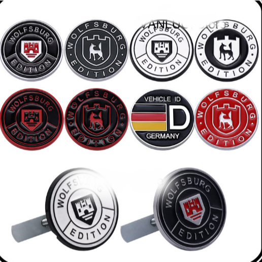 WOLFSBURG EDITION Styling Car Body Side Fender Decals For Volkswagen ...