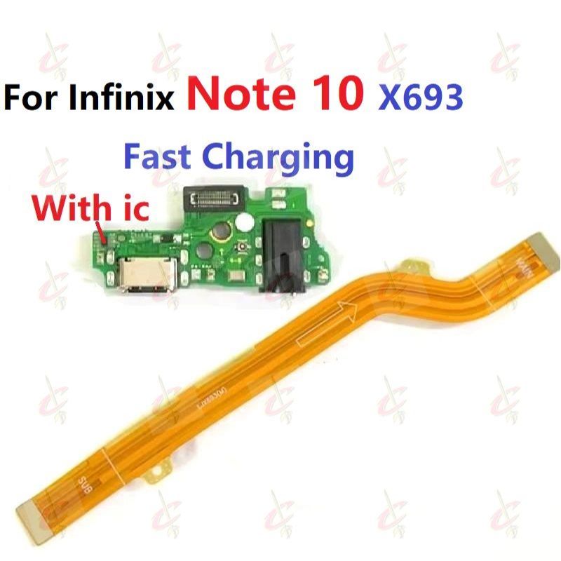 Charging board flex for Infinix Note 10 X693 Main board Mainboard flex | Shopee Malaysia