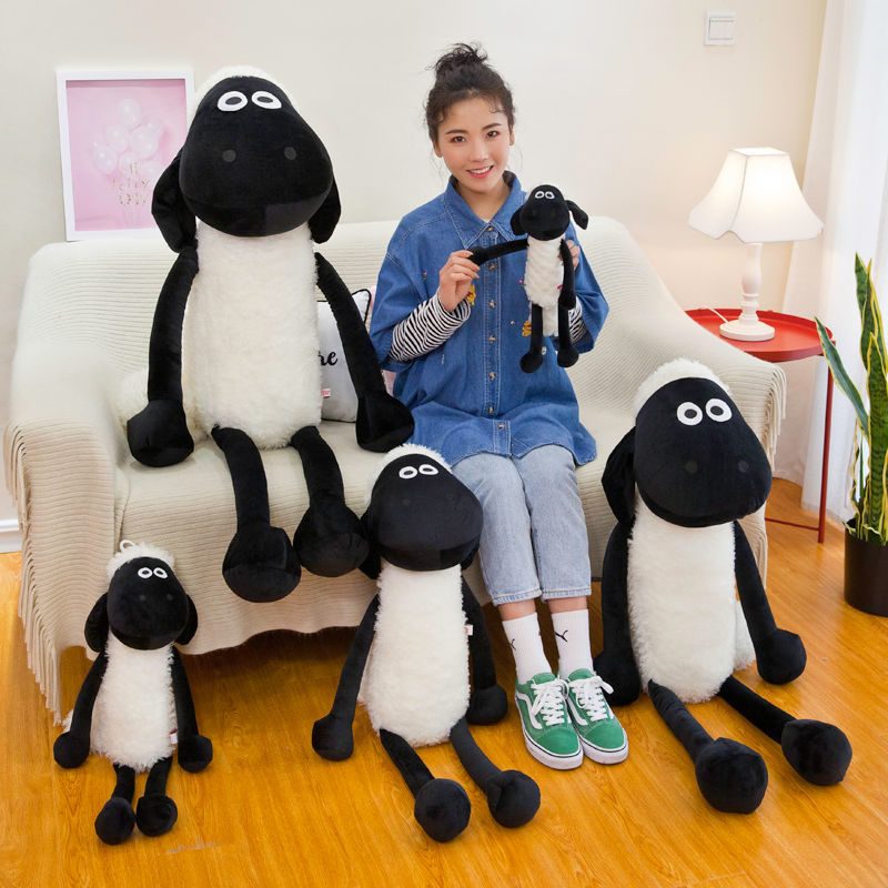 Lovely Sean the Sheep Plush Toys for Kids Stuffed Sheep Doll Creative ...