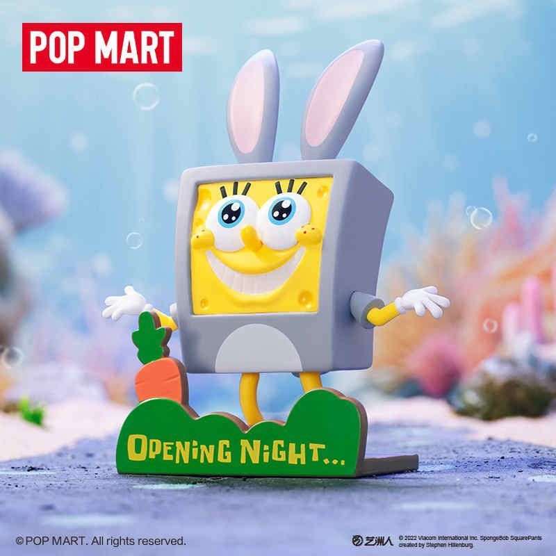 Original POP MART SpongeBob Life Transitions Series Action Figure ...