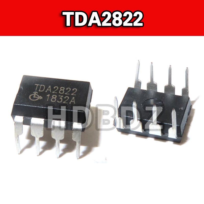 10pcs TDA2822 SCS 12V Audio Power Amplifier Chip IC DIP-8 | Shopee Malaysia