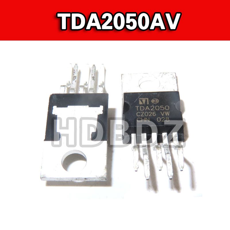 10pcs TDA2050 TO220-5 Audio Power Amplifier Chip Triode IC | Shopee Malaysia