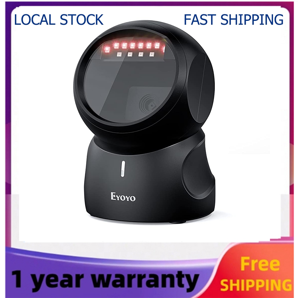 [Local stock]Eyoyo 2D QR Desktop Barcode Scanner, with Automatic ...