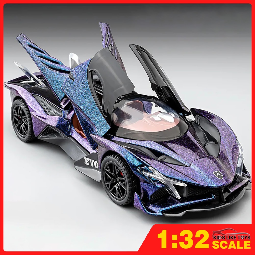 KLT 1:32 Apollo EVO Supercar Metal Alloy Toys Car Model Diecast Vehicle ...