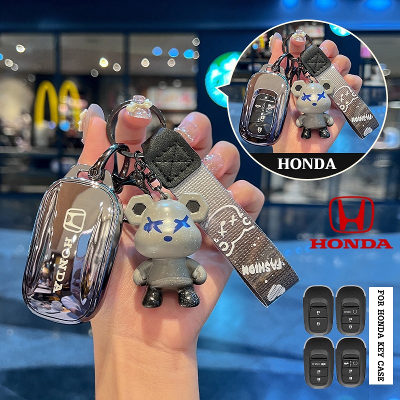 Honda 2/3/4 Buttons Car Remote Key Case For Honda CRV/HRV/Civic/City ...