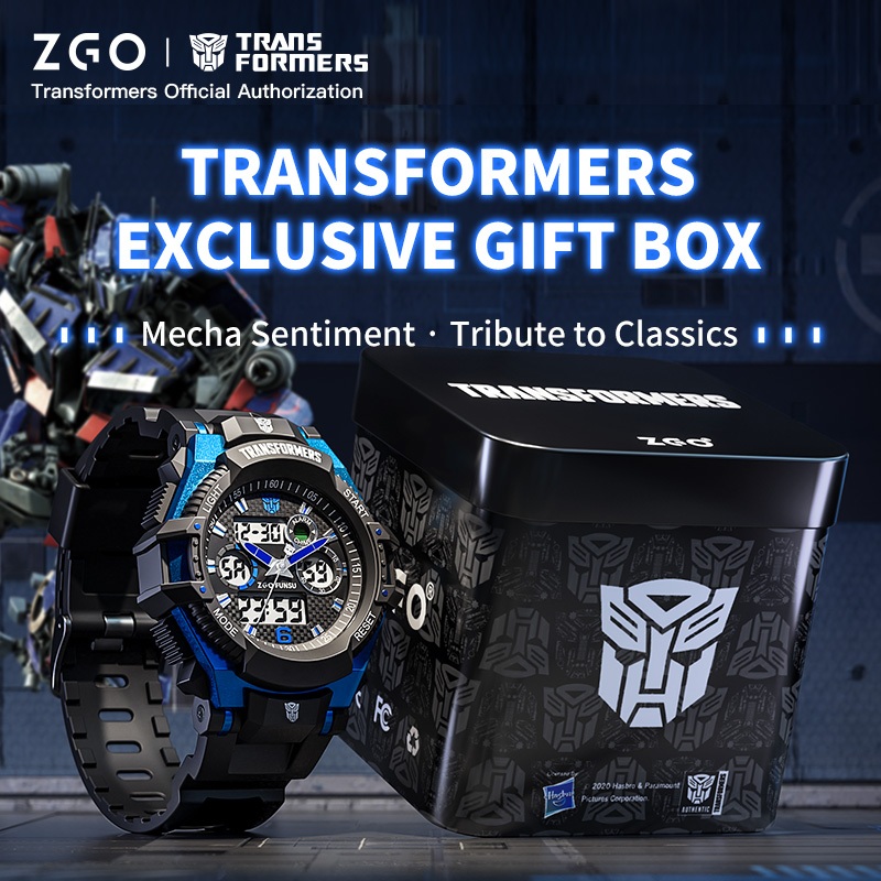 ZGO x Transformers Children's Watch Boys Primary School Students Boys ...