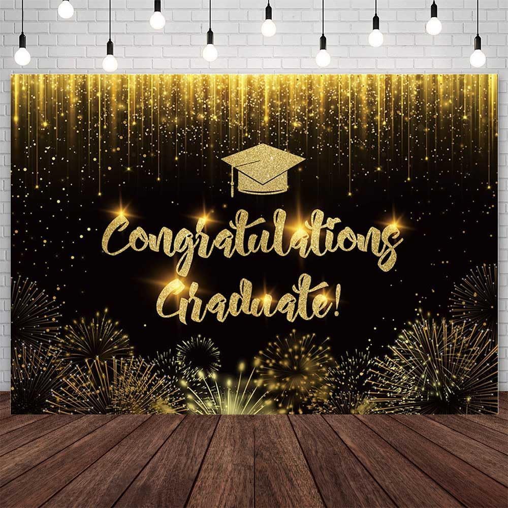 Congratulation Graduate Photography Backdrop 5x3ft Congrats Class of ...
