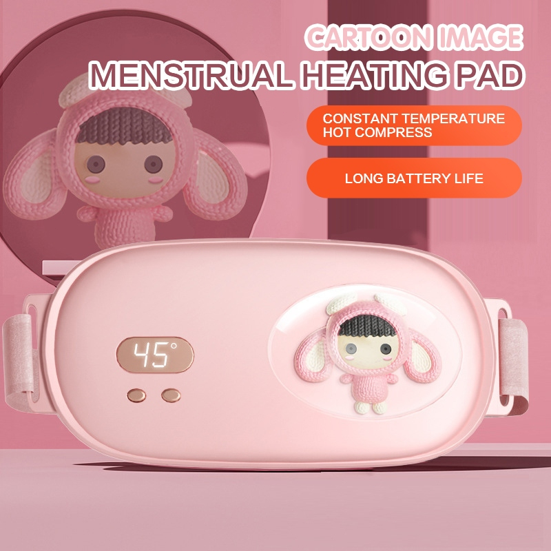 Menstrual Waist Belt Heating Pad for Period pain heat pad Warm uterus ...