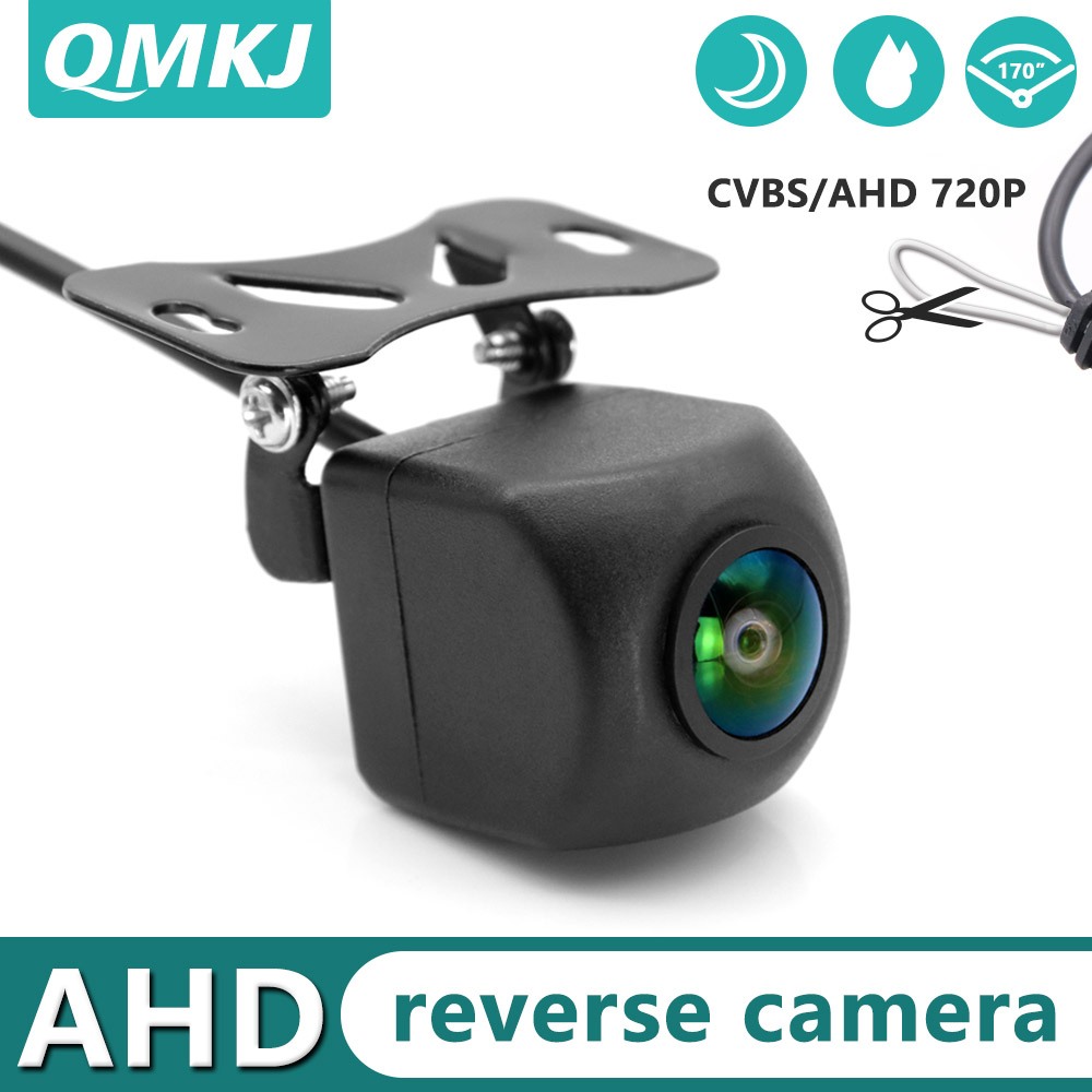 QMKJ AHD Car Reverse Camera Night Vision Fisheye Lens Wide Angle Water ...