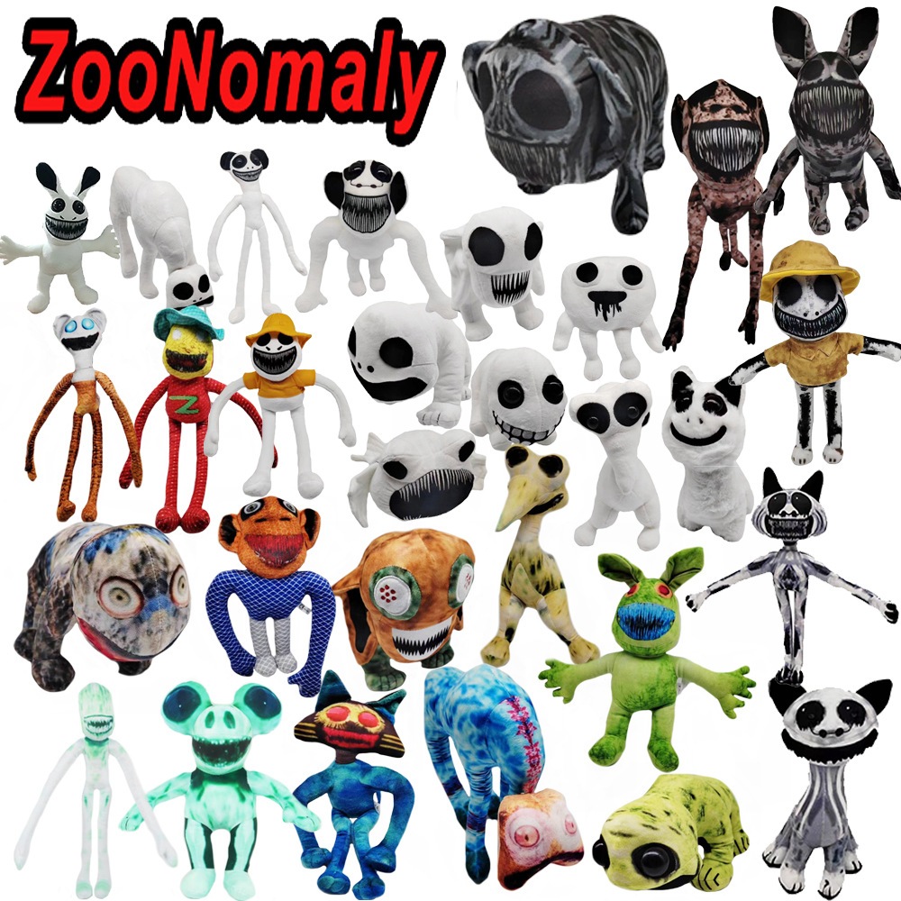 Zoonomaly plush toy game zookeeper plushie gifts for kids | Shopee Malaysia