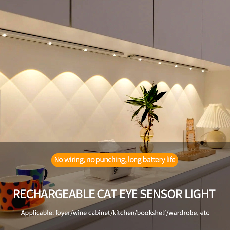 3 Colors Wireless Ultra-thin Soft Light Wireless Body Sensing Light ...