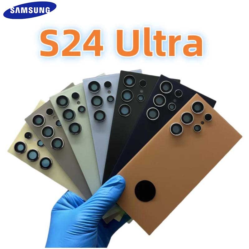 Original Samsung Galaxy S24 Ultra S24U 5G Replacement Back Glass ...