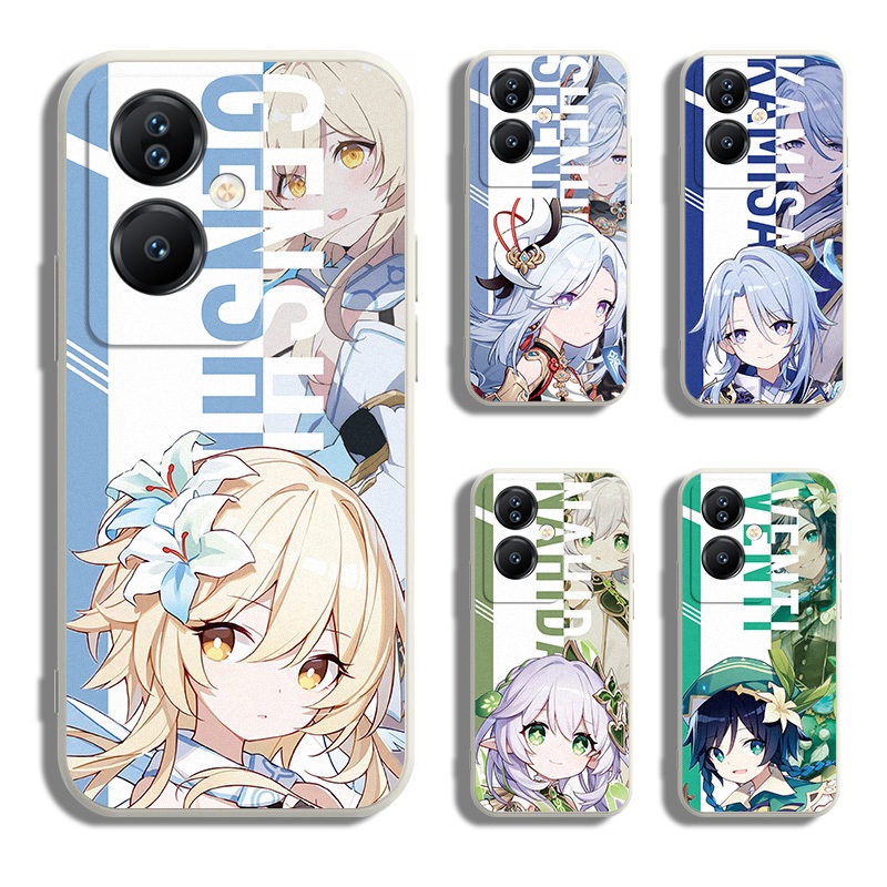OPPO A3X CPH2641 Cover Genshin Impact shen he venti Soft Case | Shopee ...