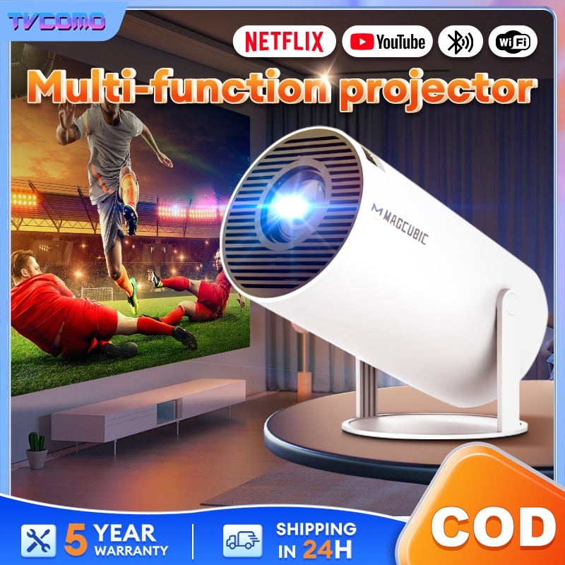 Projector mini projector 4k portable projector WIFI With bluetooth LCD ...