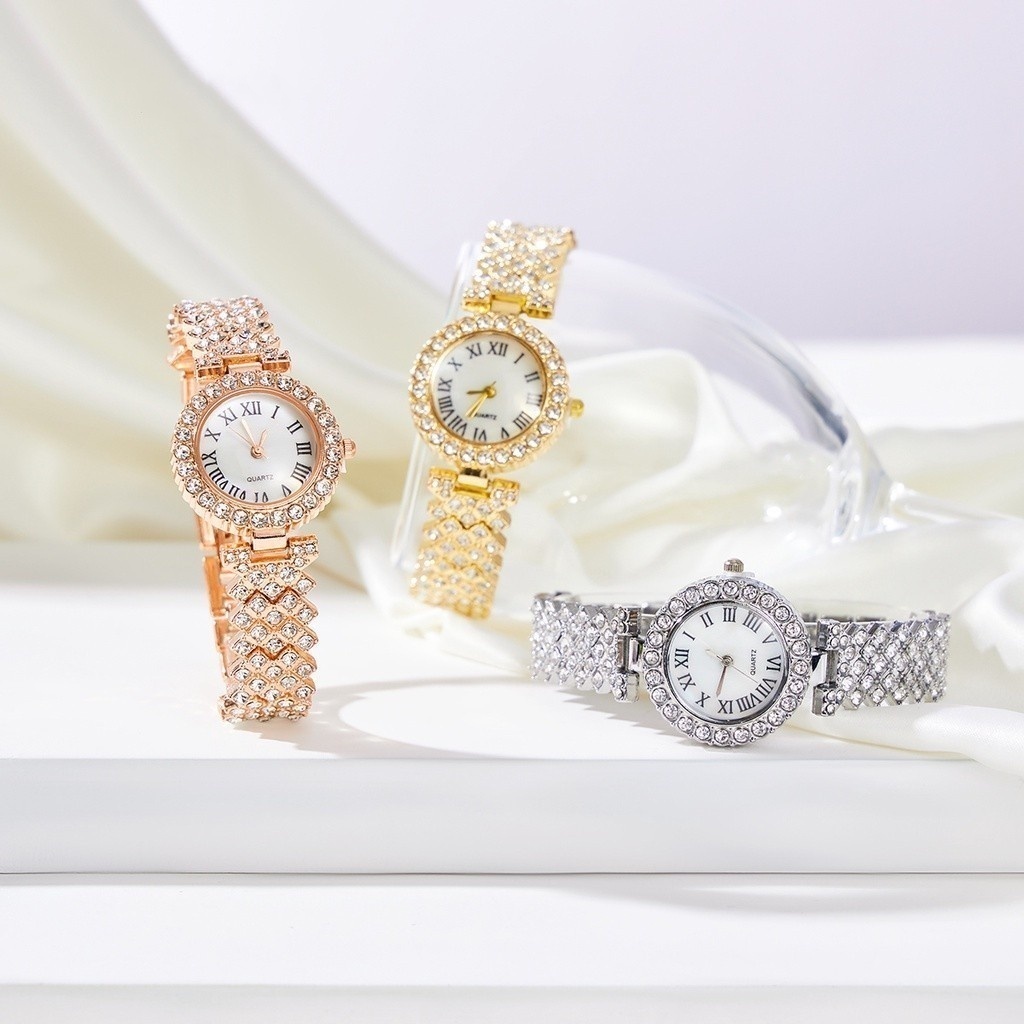 [Ready Stock ] Women's Elegant Diamond Encrusted Decoration Jewelry ...