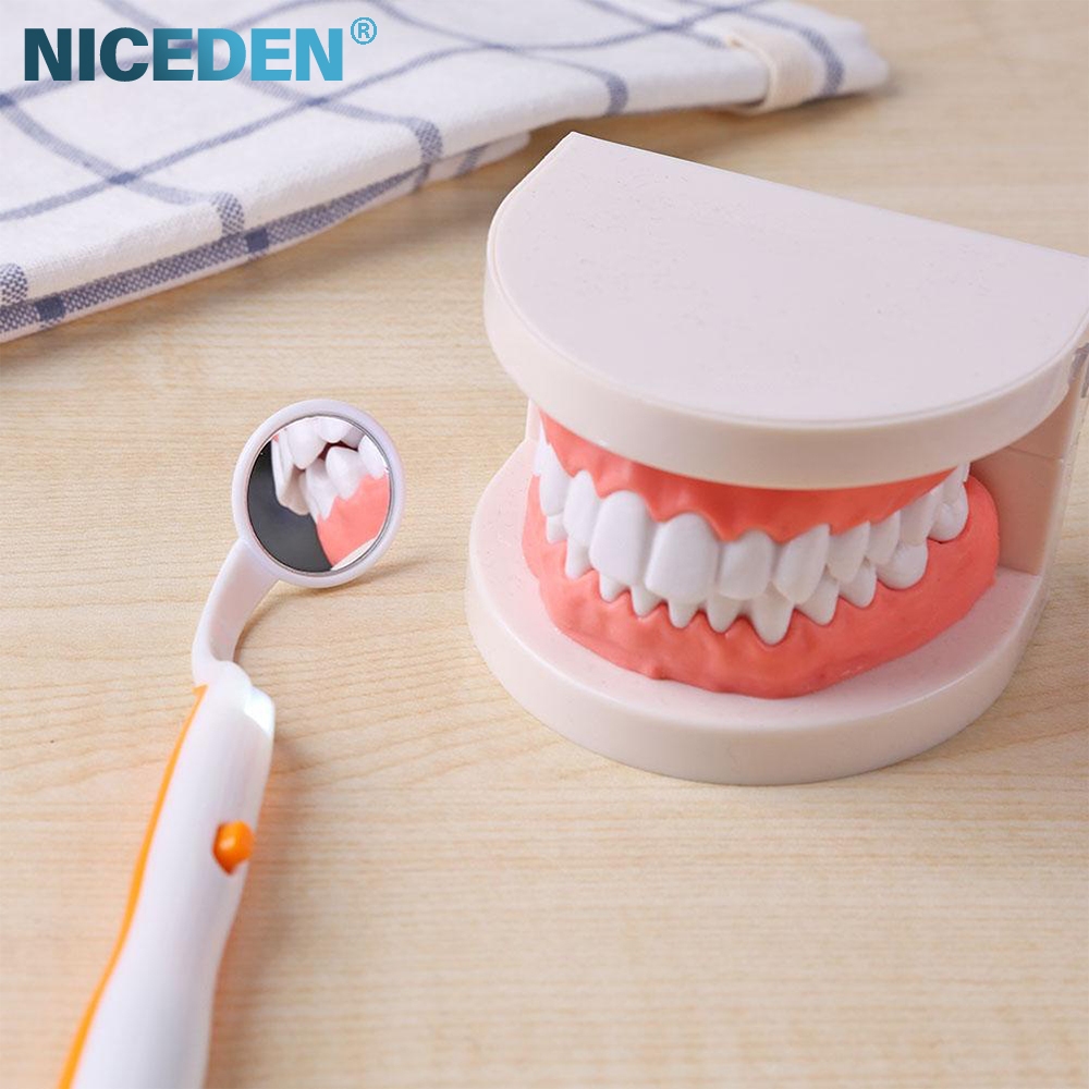 NICEDEN Dental Mirror with Light Tool LED Lighted Teeth Inspection ...