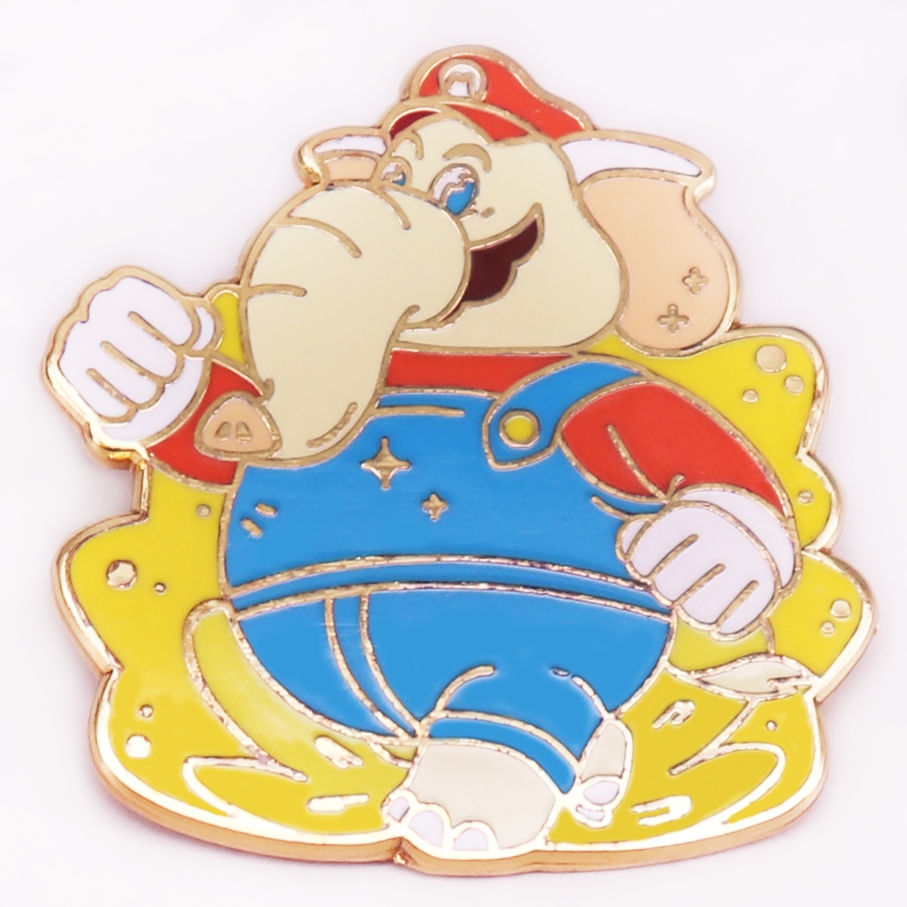 Elephant Mario Super Mario Brothers Miracle Enamel Pins Miracle Power ...
