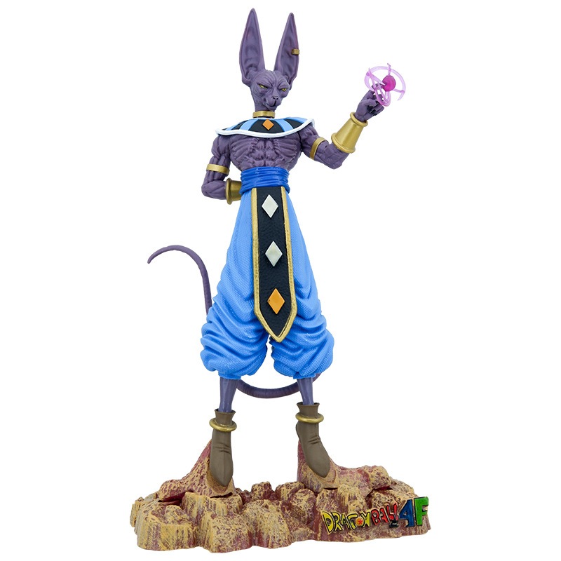 30cm Anime Dragon Ball Super Action Figure Beerus Gods of Destruction ...