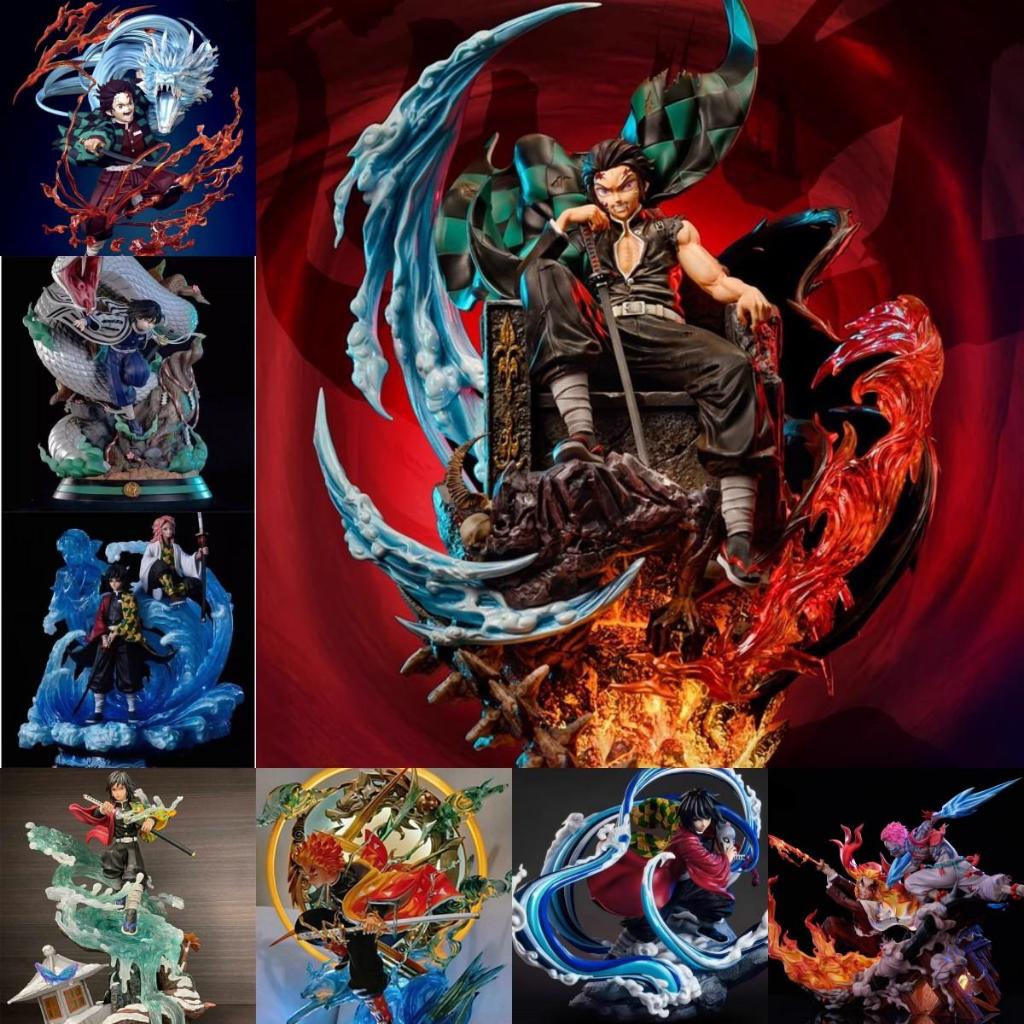 Blind Box lucky Bag Demon Slayer Figure Agatsuma Zenitsu Douma ...